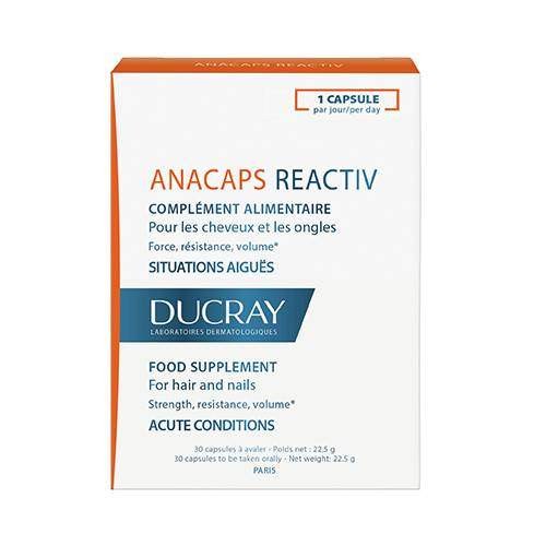 DUCRAY ANACAPS REACTIV 30 CAPSULES | Parapharmacie Plus | Site vente en ...