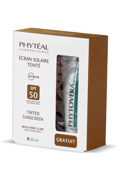 PHYTEAL COFFRET EC BEIGE ROSE+ PHYTOVERA GEL APAISANT