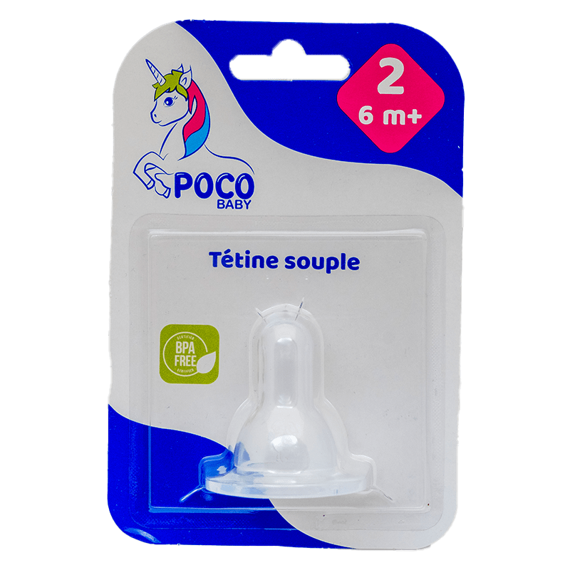 POCO BABY TETINE SOUPLE 2EME AGE